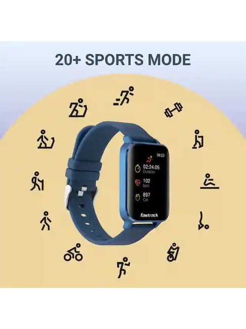 Buy Fastrack 38073AP02 Reflex Curv Unisex Smartwatch at Best Price ...