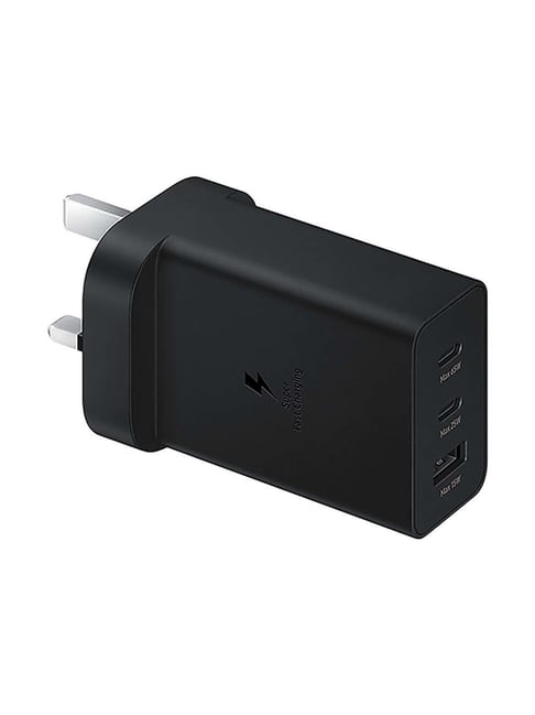 Buy Samsung 65W Travel Adaptor (Without Cable) - Black Online At Best ...