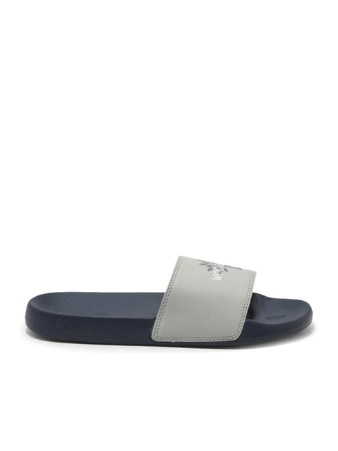 Woodland Men's Grey Slides-Woodland-Footwear-TATA CLIQ