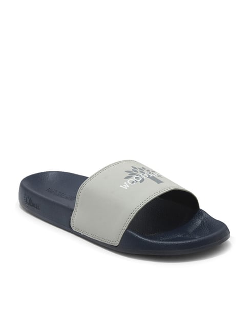 Buy Woodland Men's Grey Slides for Men at Best Price @ Tata CLiQ