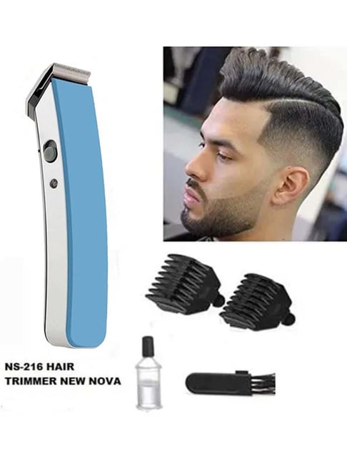 Buy Nova Ns-216-BLUE Professional Rechargeable Trimmer Online At Best ...