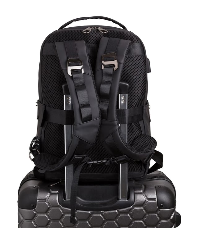 Buy Carpisa Black Evo Go Large Laptop Backpack Online @ Tata CLiQ Luxury