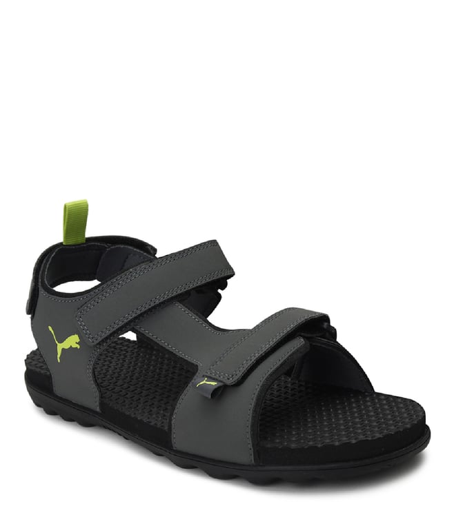 Puma green floater sandals store