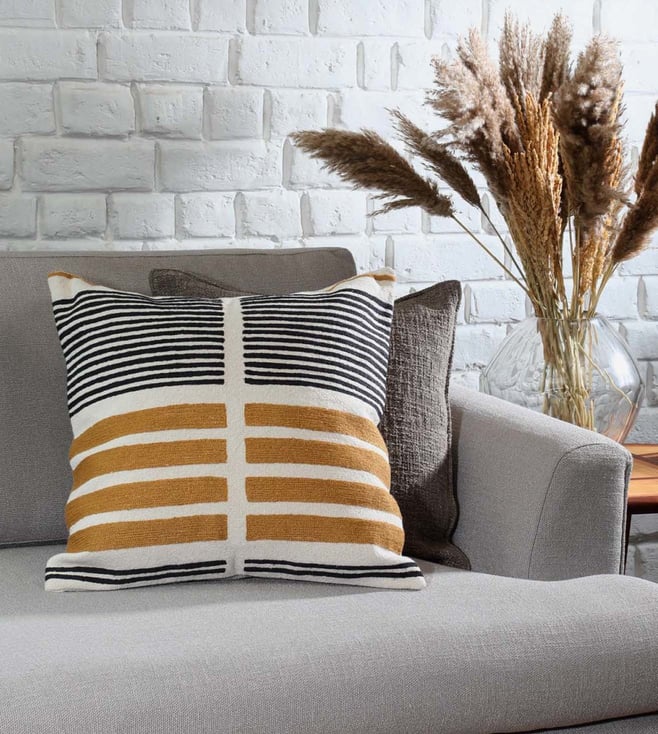 Buy Sarita Handa Column Cushion Cover Online @ Tata CLiQ Luxury