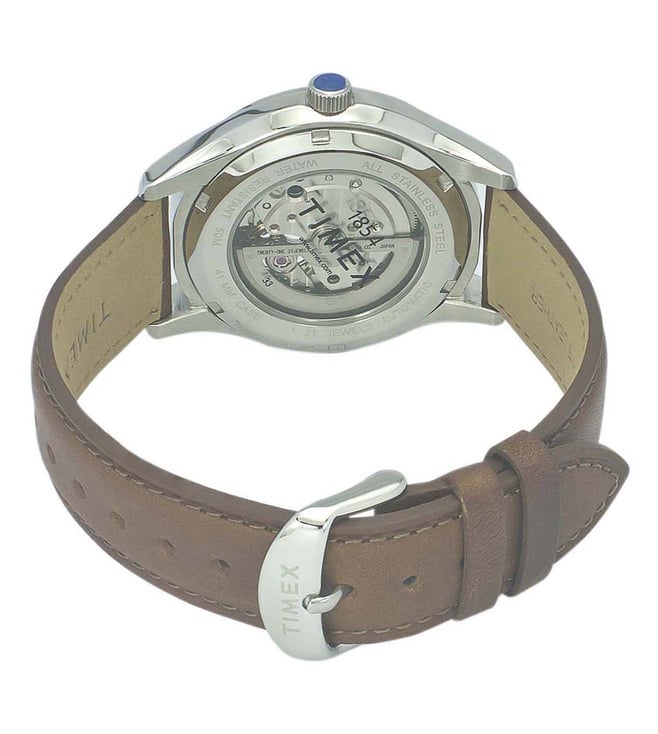 Buy Timex TWEG21001 Open-Heart Classic Automatic Watch for Men Online ...