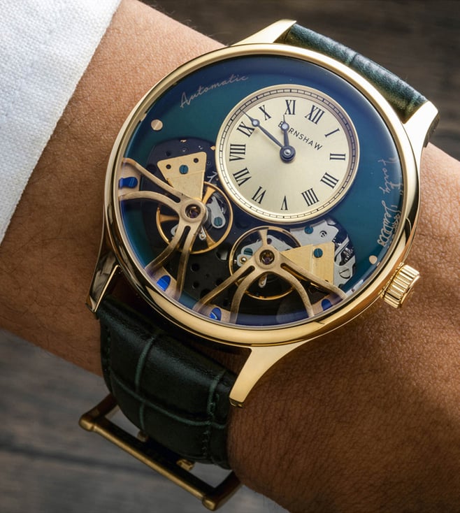 Buy Earnshaw ES-8179-08 Faraday Double Barrel Watch for Men Online ...