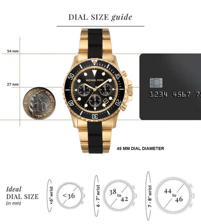 Buy MICHAEL Michael Kors MK8979 Everest Chronograph Watch for Men ...