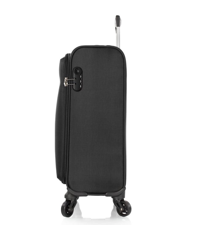 Buy HEYS Black Xero G Range Soft Case Small Cabin Trolley Online @ Tata ...
