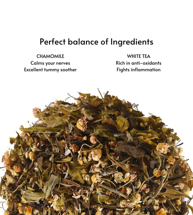 Buy Isvara Chamomile White Tea 40 - gm Online @ Tata CLiQ Luxury