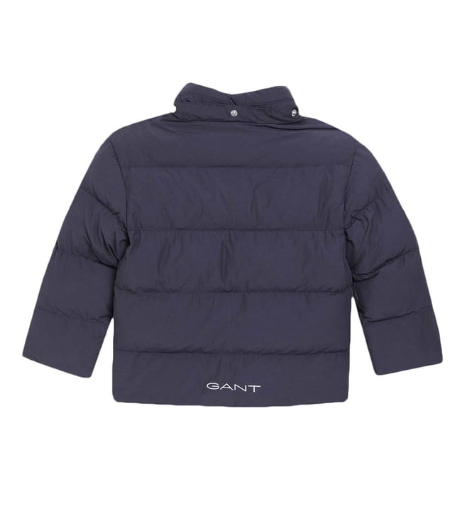 Buy Gant Kids Navy Regular Fit Puffer Jacket Online @ Tata CLiQ Luxury