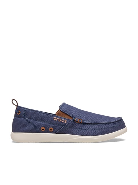 Buy Crocs Men's Walu Navy Loafers for Men at Best Price @ Tata CLiQ