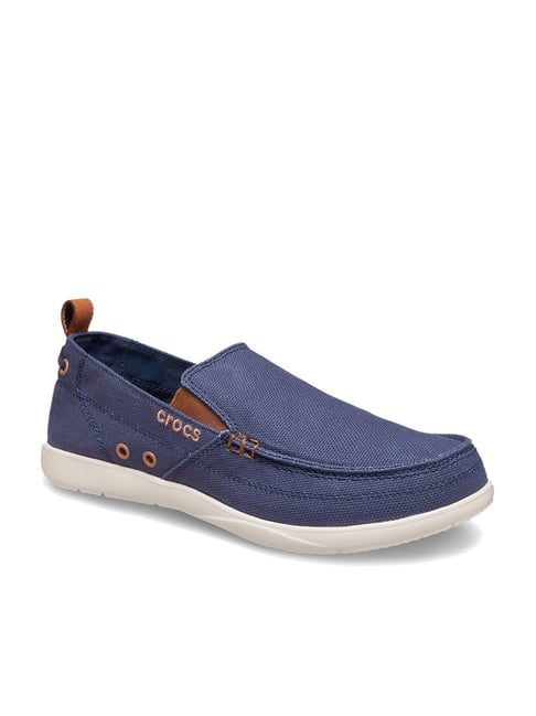 Buy Crocs Men's Walu Navy Loafers for Men at Best Price @ Tata CLiQ