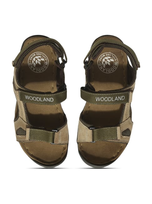 Buy Woodland Men's Khaki Floater Sandals for Men at Best Price @ Tata CLiQ