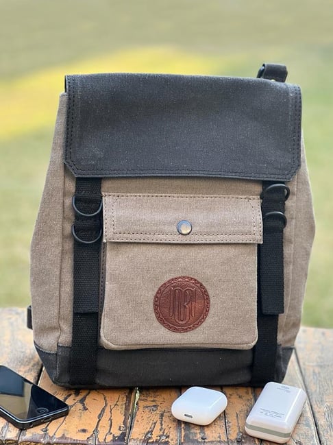 Buy Mona B Beige Medium Backpack at Best Price @ Tata CLiQ