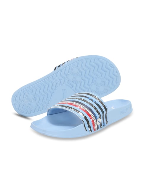 Buy Puma Men's BMW M Motorsport Leadcat 2.0 Ren Blue Slides for Men at ...