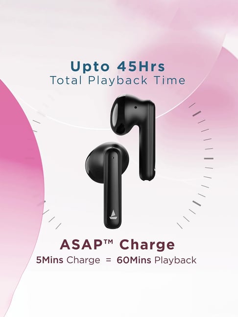 Buy Boat Airdopes 141 Pro Upto 45 Hrs Playback Earbuds Online At Best ...
