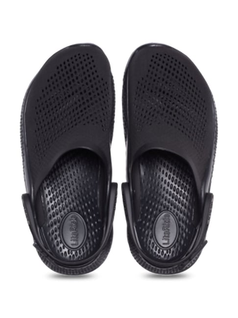 Buy Crocs Men's Literide Black Back Strap Clogs for Men at Best Price ...