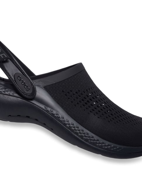 Buy Crocs Men's Literide Black Back Strap Clogs for Men at Best Price ...