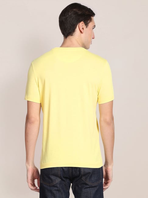 U.S. Polo Assn. Light Yellow T-shirts & Polos for Men