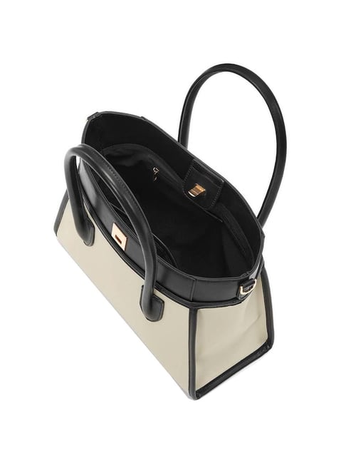 Buy Miraggio Beige Textured Large Handbag Online At Best Price @ Tata CLiQ