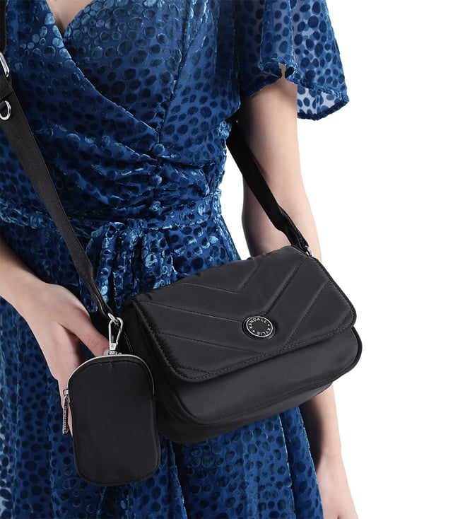 Buy Kendall + Kylie Black Medium Cross Body Bag for Women Online @ Tata ...