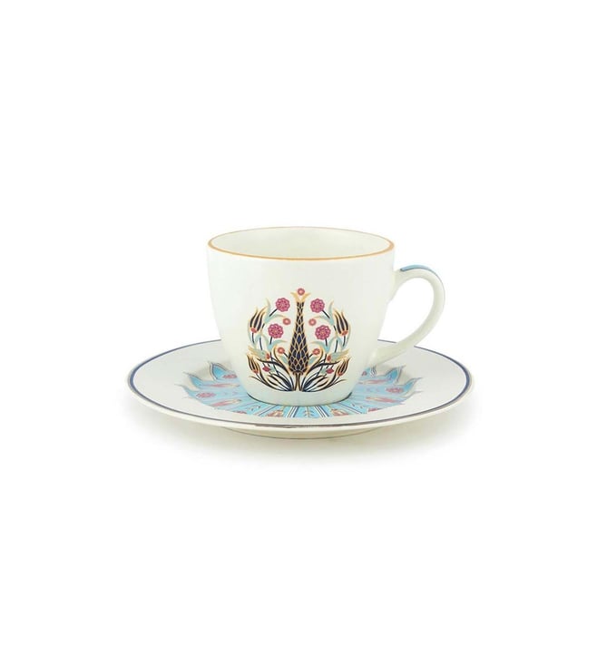 Buy Fabindia Home Lavanya Multicolor Tea Set in Gift Box at Best Price ...