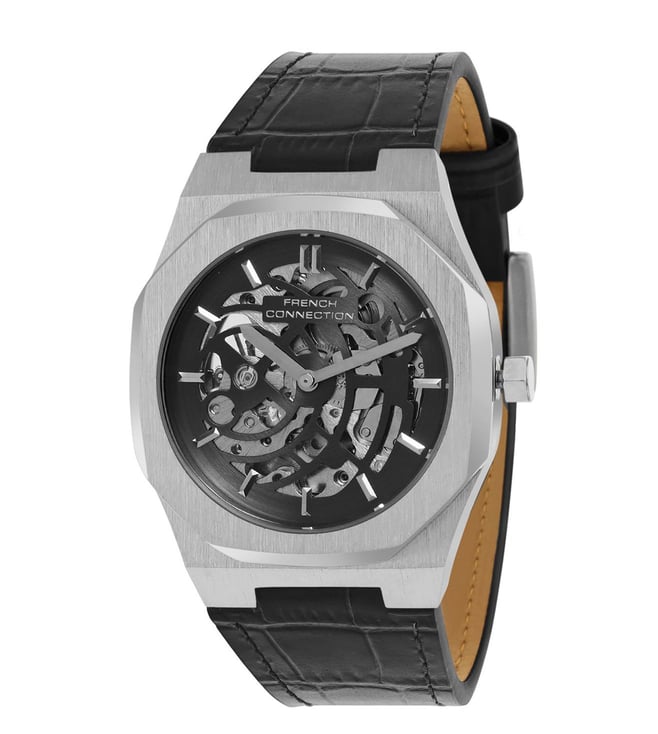 Buy French Connection Fca01-9 Skeleton Automatic Watch For Men Online ...