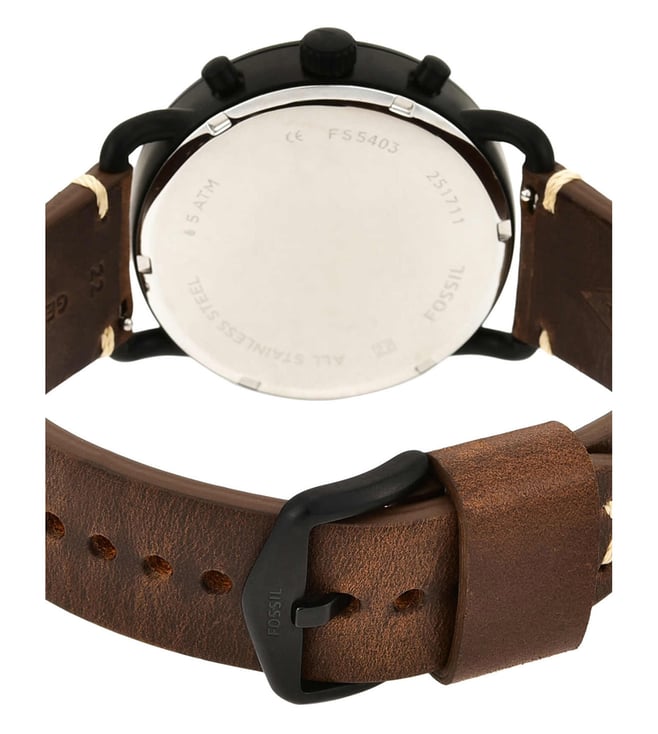 FOSSIL FS5403 The Commuter Chronograph Watch for Men