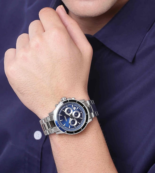 Buy FOSSIL CH2927 Briggs Chronograph Watch for Men Online @ Tata CLiQ ...