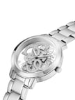 Silver GUESS Analog Display Watch for Women